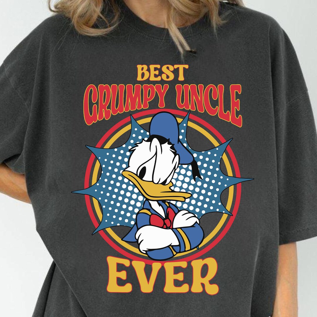 Best Grumpy Uncle Ever Svg, Funny Duck Characters Svg, Father's Day Svg ...