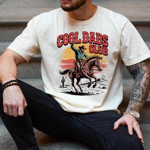 Western Dad PNG, Rodeo Style Dad Sublimation, Vintage Cowboy Father ...