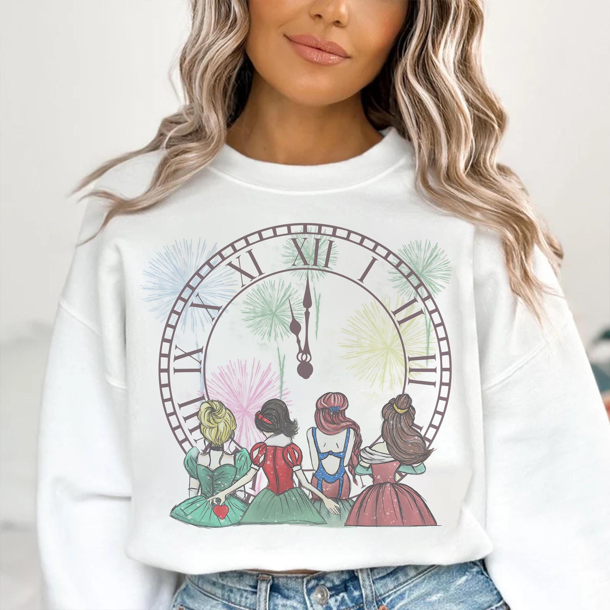 Princess With Fireworks Png, Vintage Watch Png, Princess Christmas 2025 ...