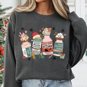 Merry and Medicated Png, Medications Christmas Png, Mental Health Png ...