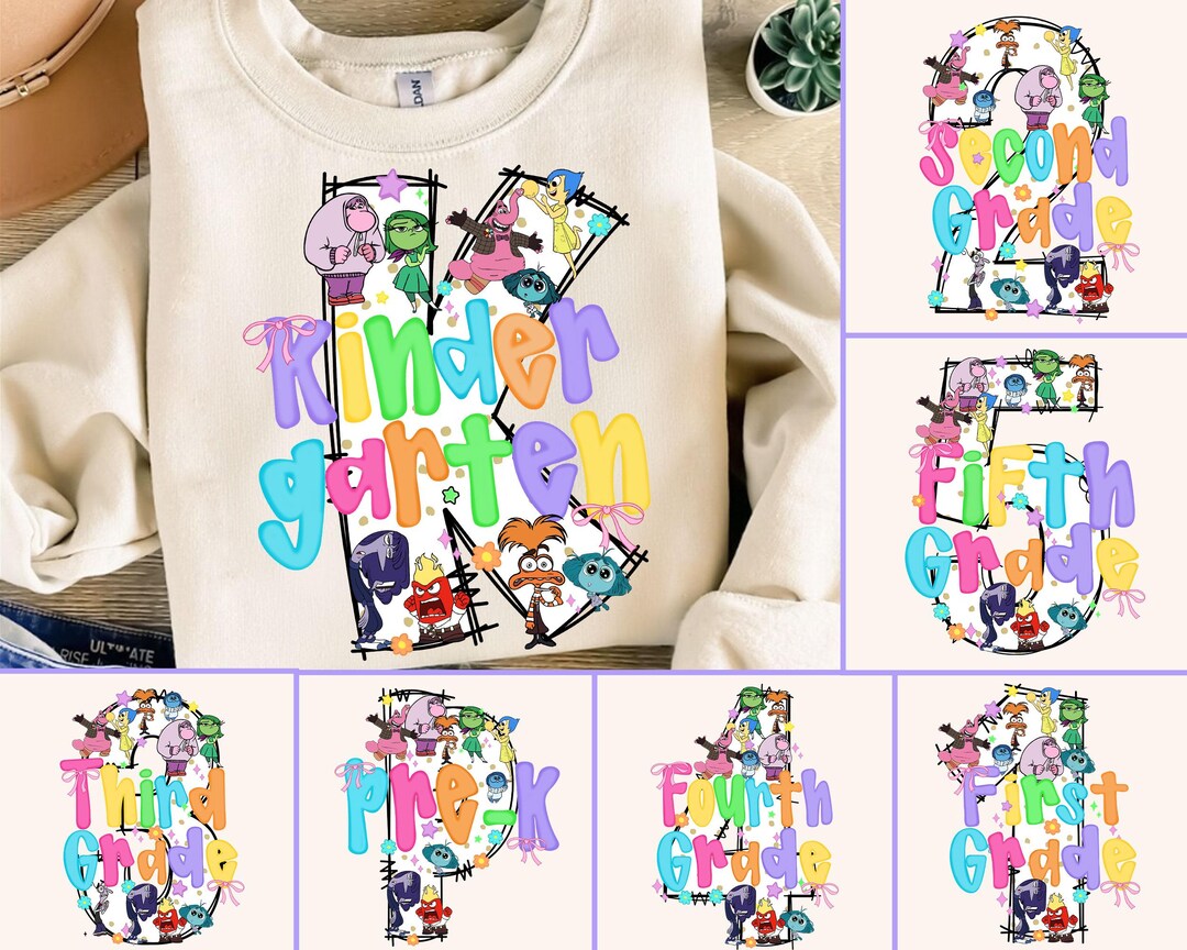 Cartoon Emotions Png Bundle, Back to School Emotions Bundle, Today I ...