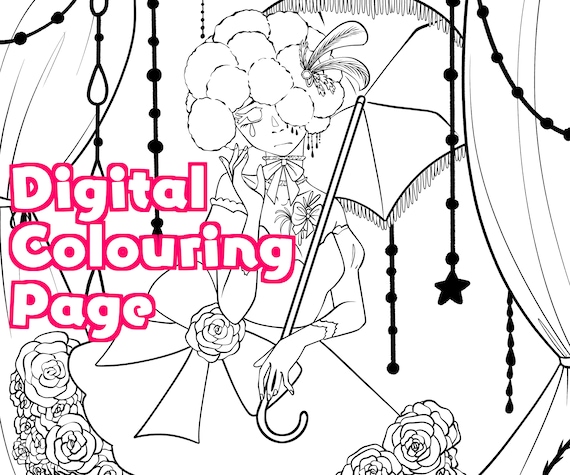 Kuroshitsuji Coloring Pages Print Black Butler Coloring Page