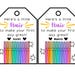 Flair Pen Gift Tag - Teacher Gift First Day of School - Here's a Little ...