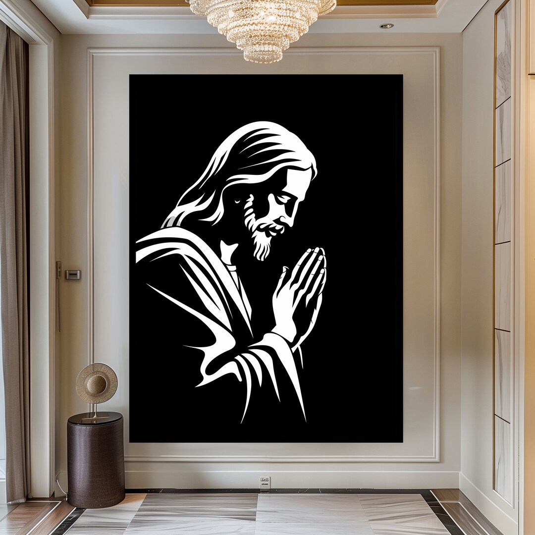 Jesus Decor Unique Wall Decor Church Wall Art Gift for Christian ...