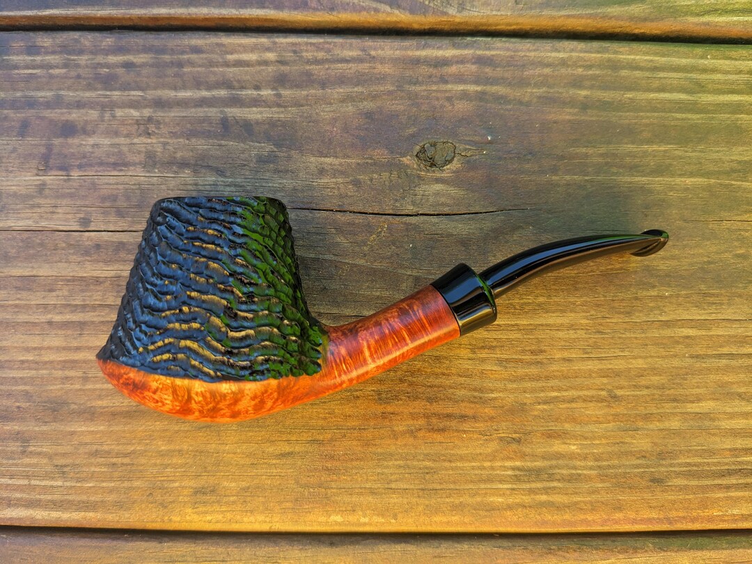 Handmade Briar Pipe Azura Pipes volcano - Etsy