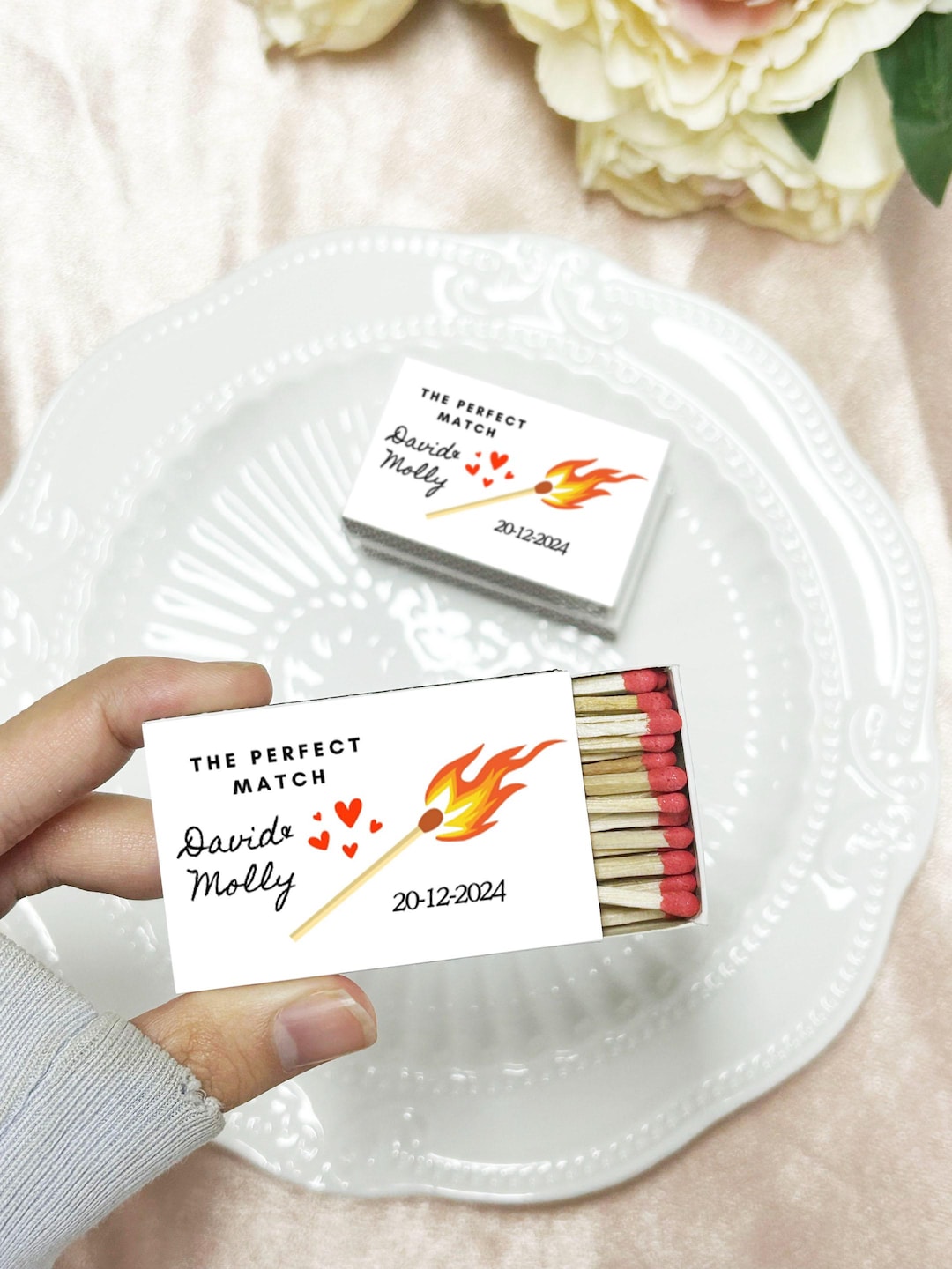Custom Matchboxes,custom Wedding Matches,personalized Match Boxes for ...