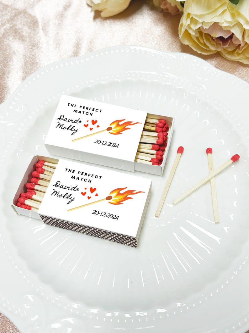 Custom Matchboxes,custom Wedding Matches,personalized Match Boxes for ...