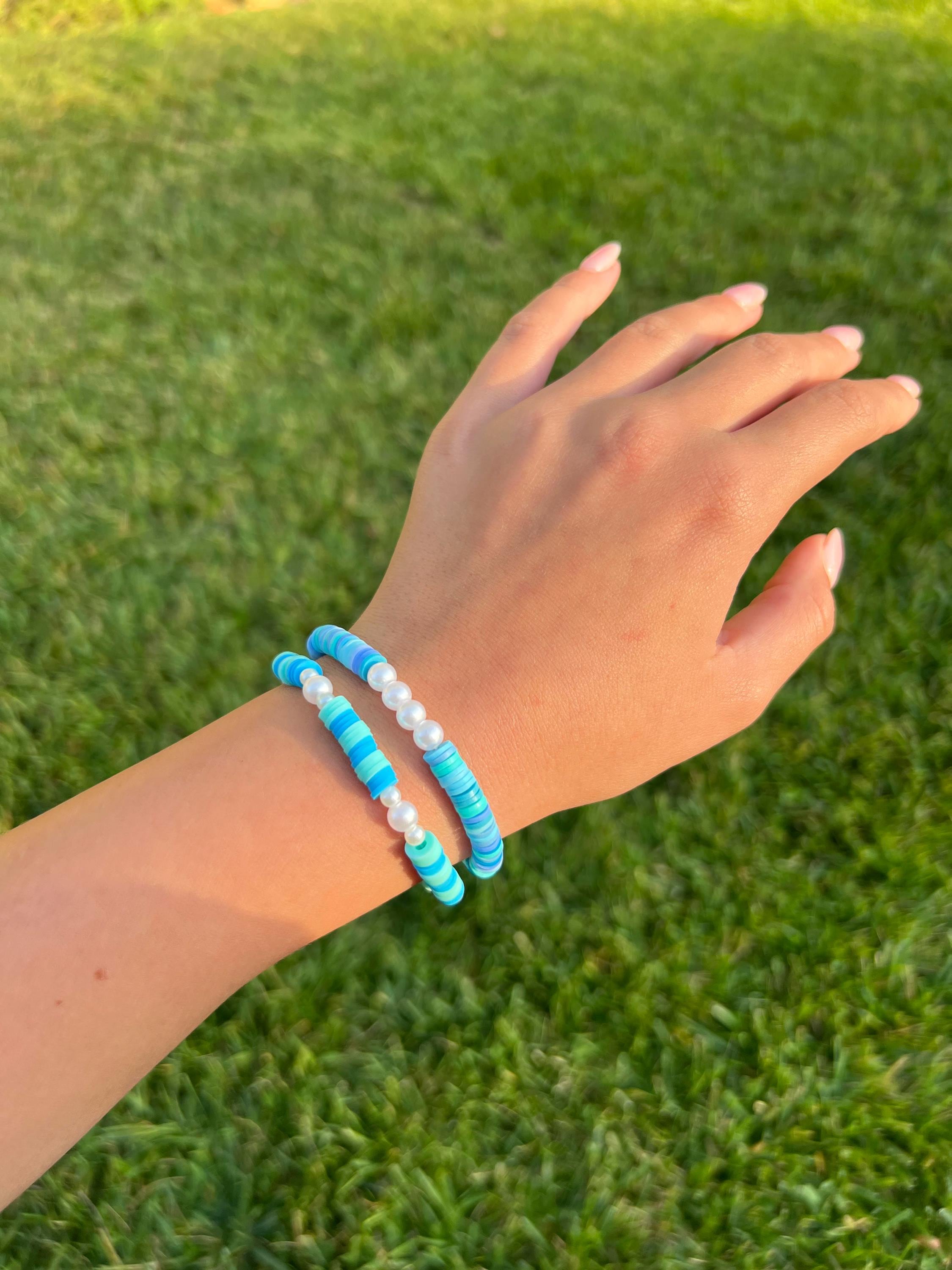 Cute Ocean Clay Beaded Bracelets Jewelry Aesthetic - Etsy