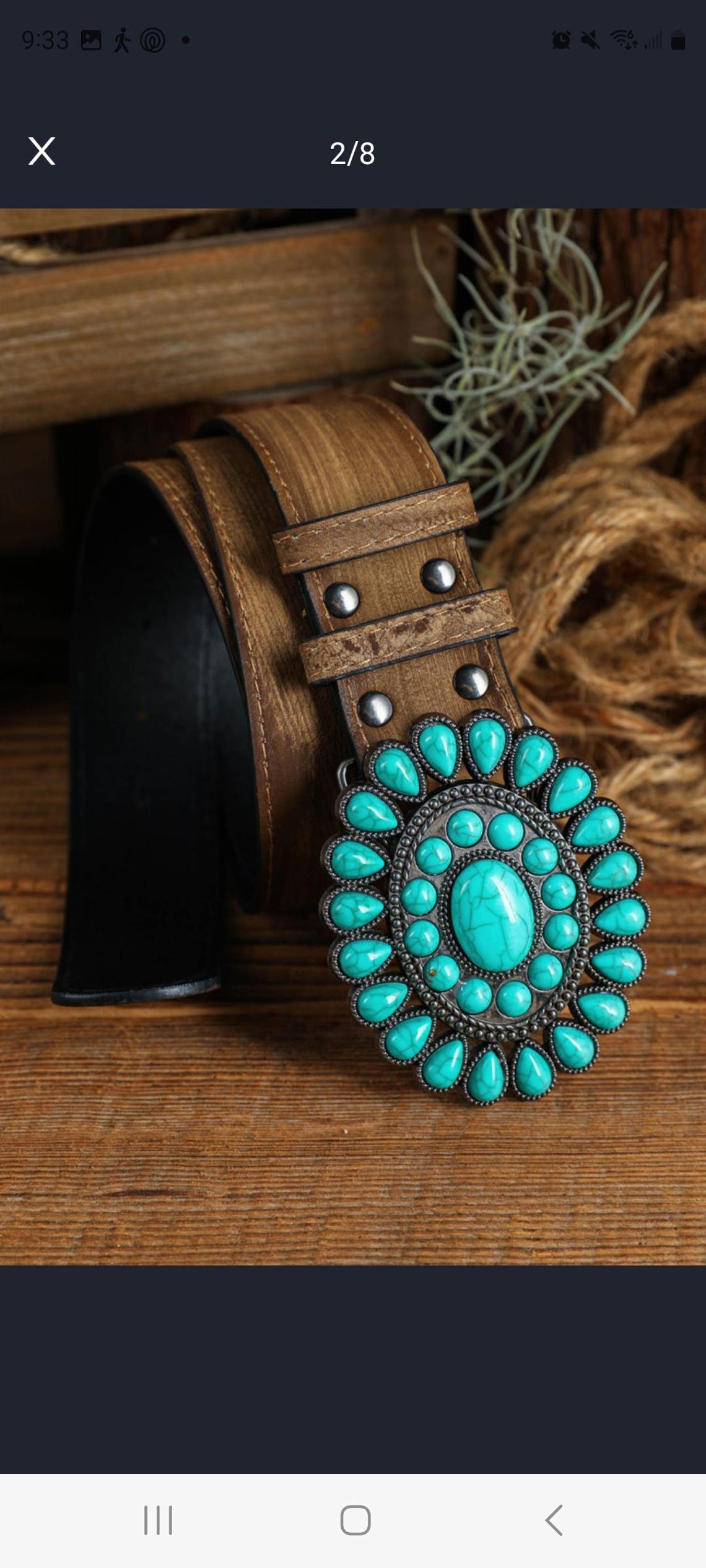 Turquoise Belt Western, Boho Belt Vintage Belt Gift for Her ...