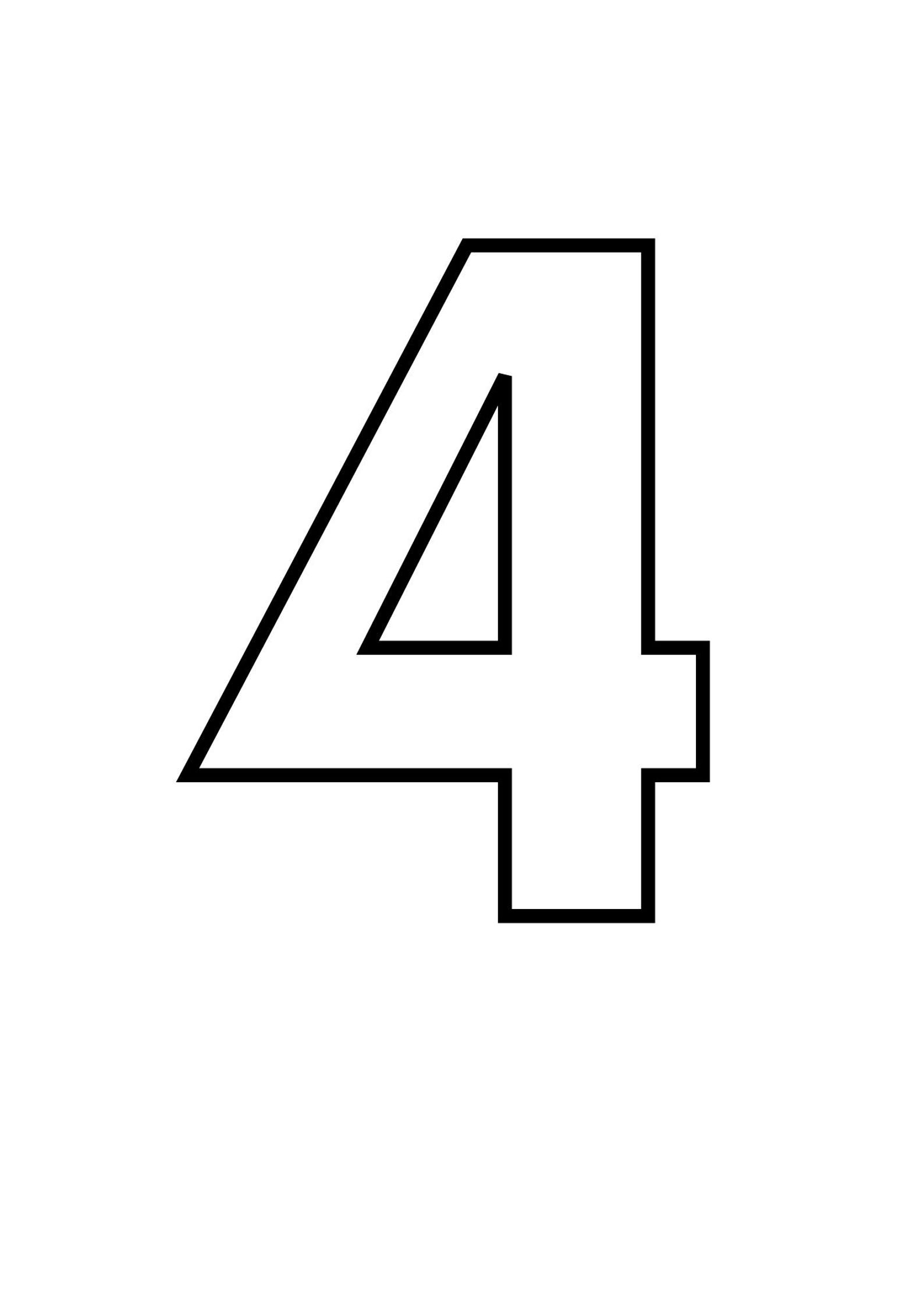 Printable ABC Capital Letters Numbers 0-9 Large Alphabet Templates for ...