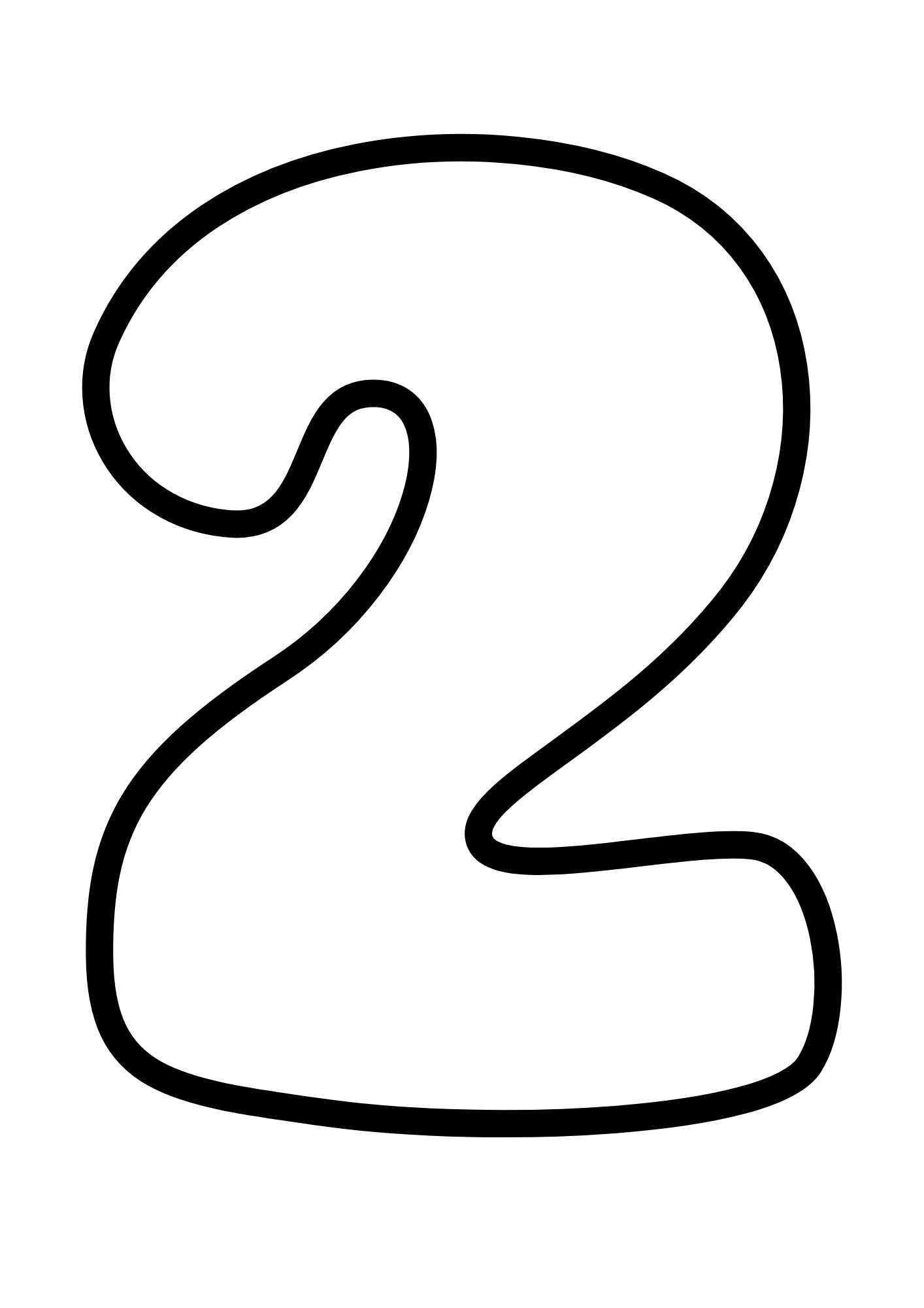 Large Bubble Alphabet Letters and Big Numbers 0-9 Templates| Printable ...