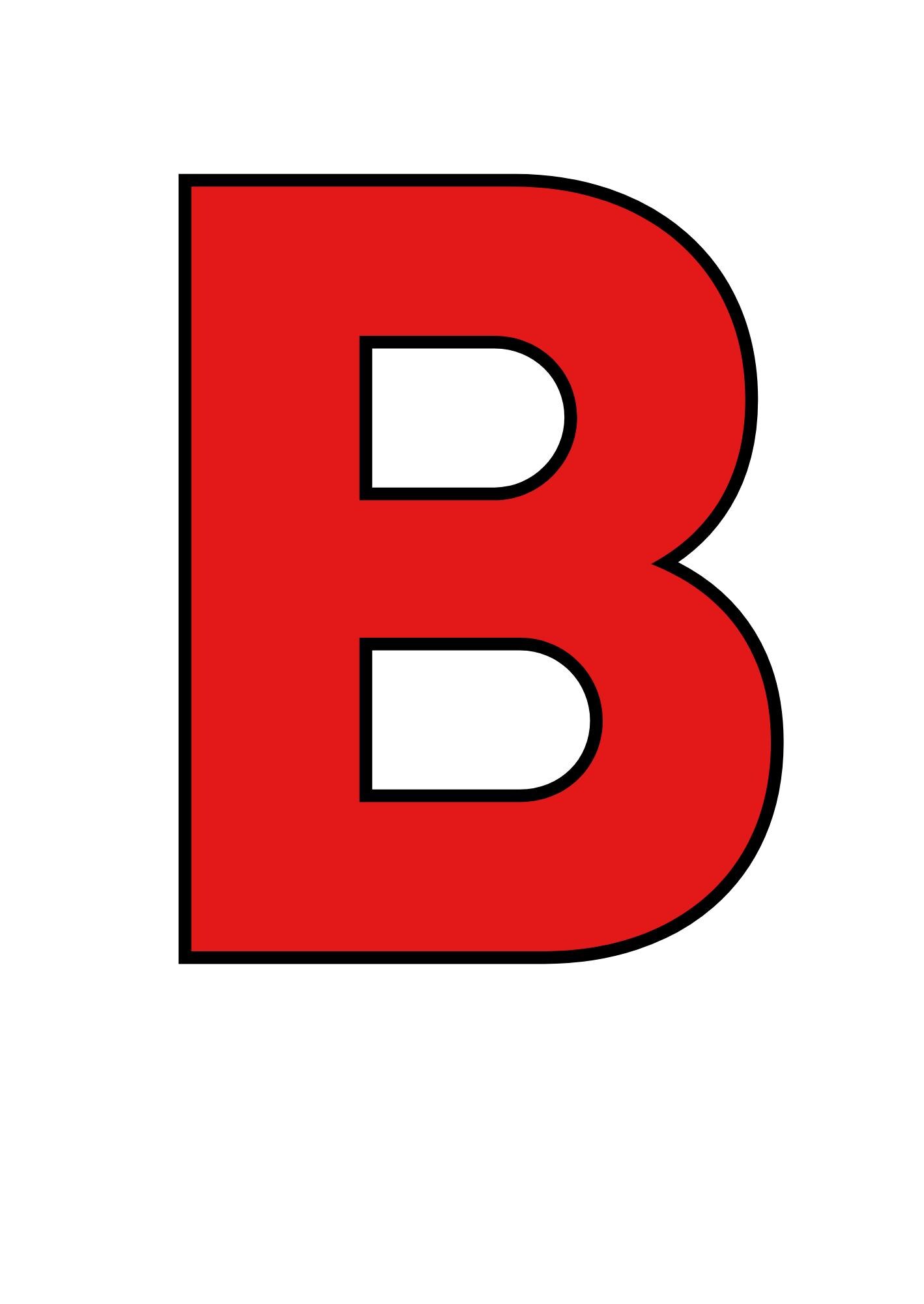 Large Printable Letters |10 Inch Color Png & PDF | ABC Capital Alphabet ...