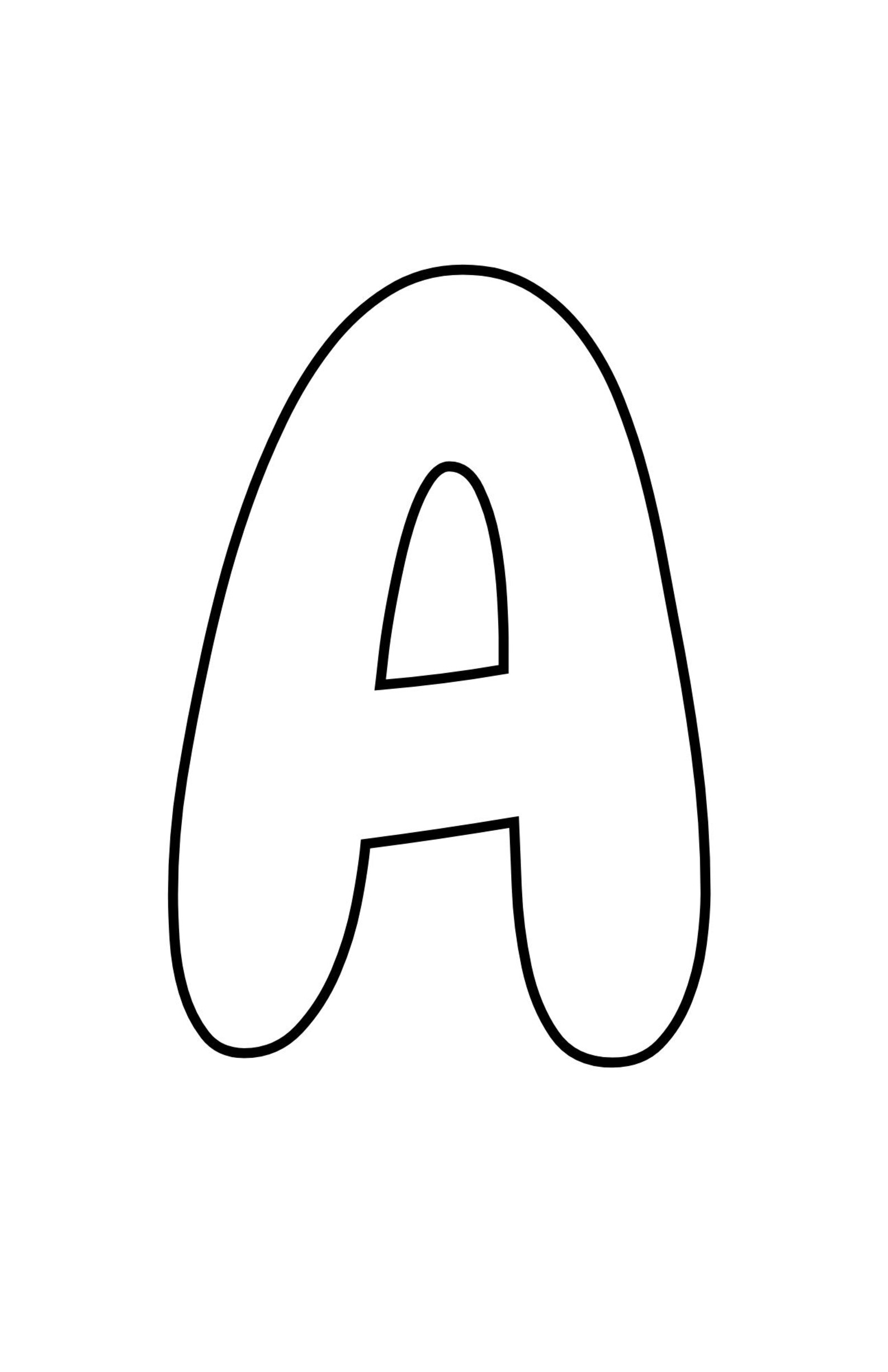 Large Bubble Alphabet | Uppercase Letters | Big Bubble | Block Letters ...