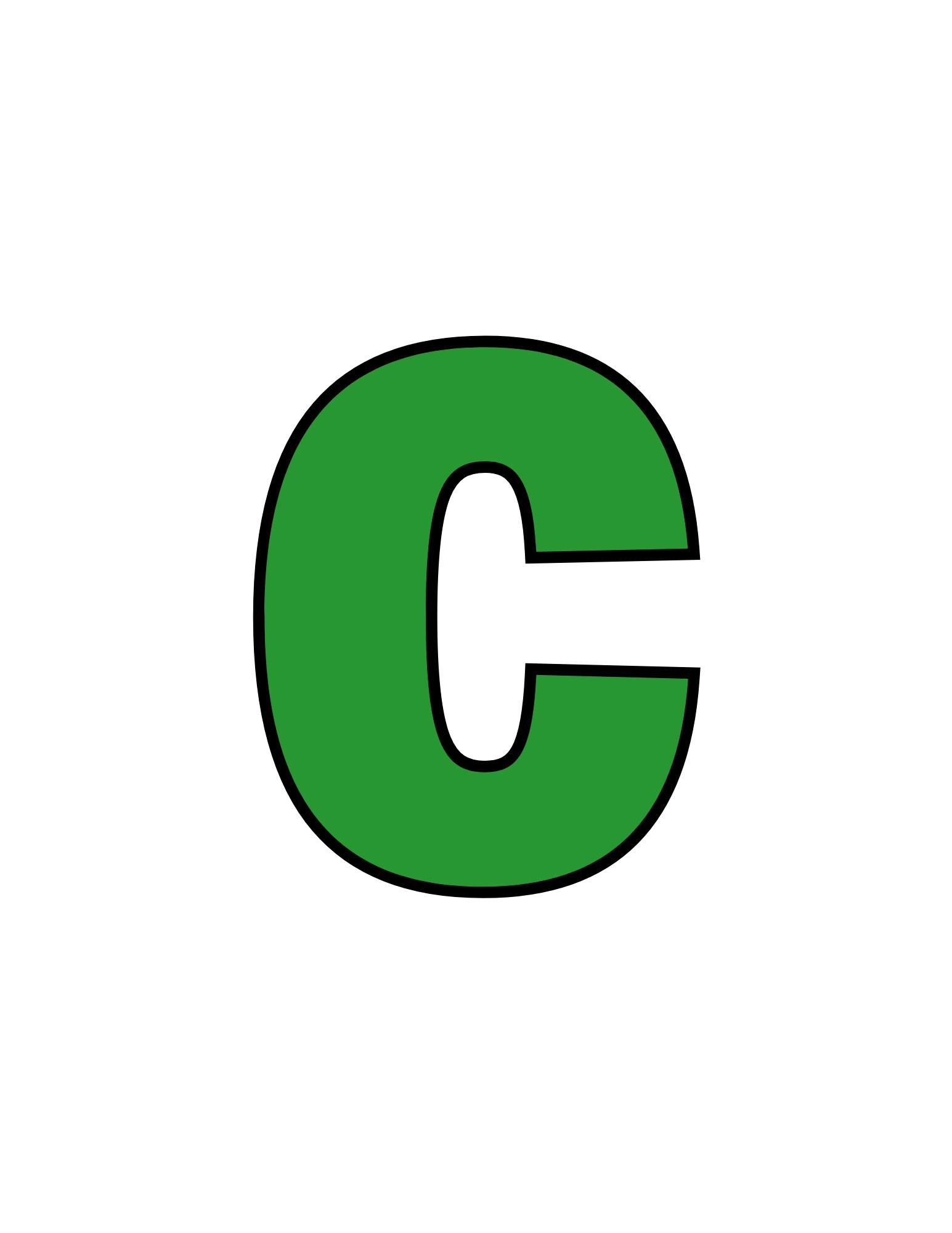 Green Printable Letters| Board Letters and Numbers | Png|pdf|uppercase ...