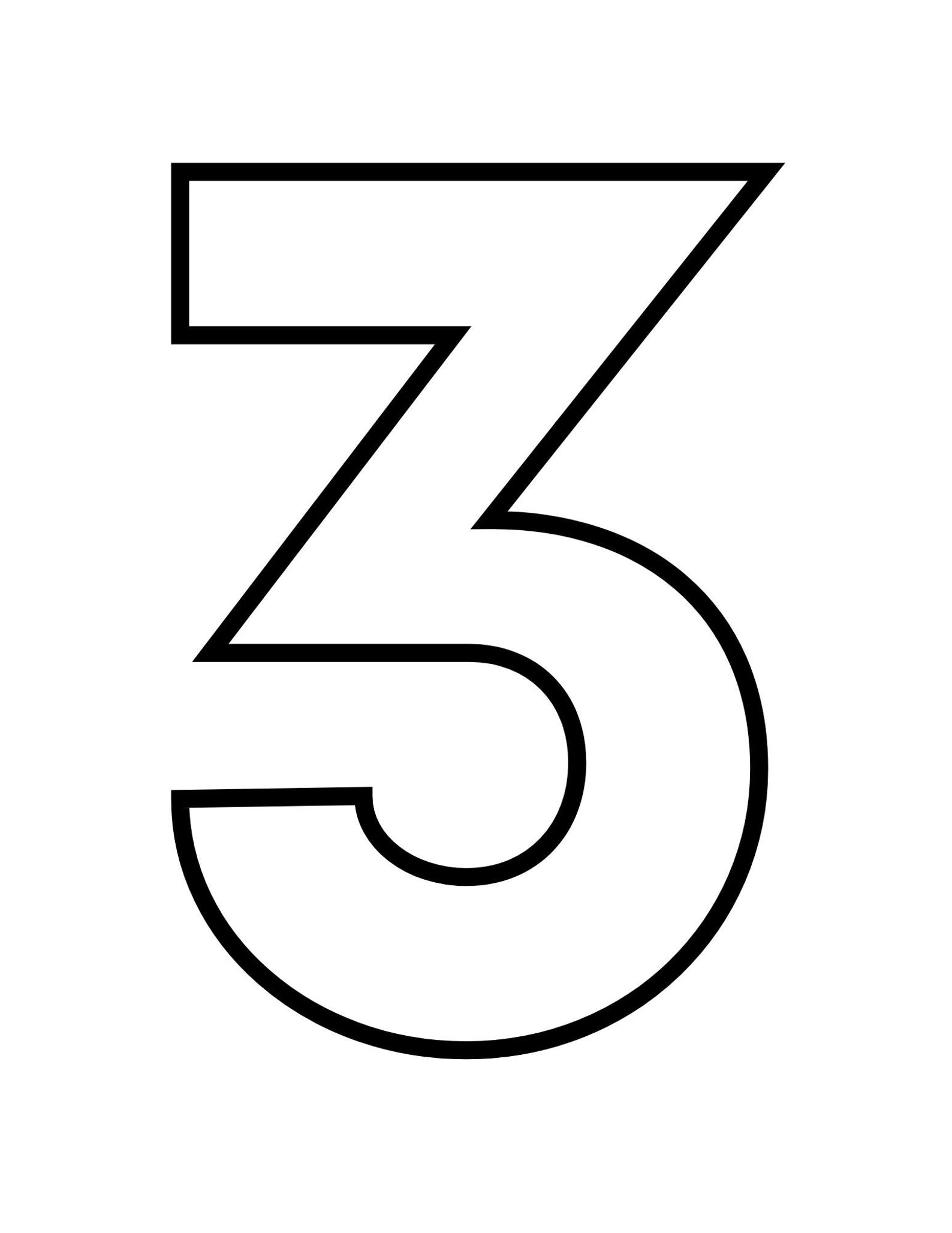 Large Printable ABC Uppercase Capital Letters Numbers 0-9| Alphabet ...