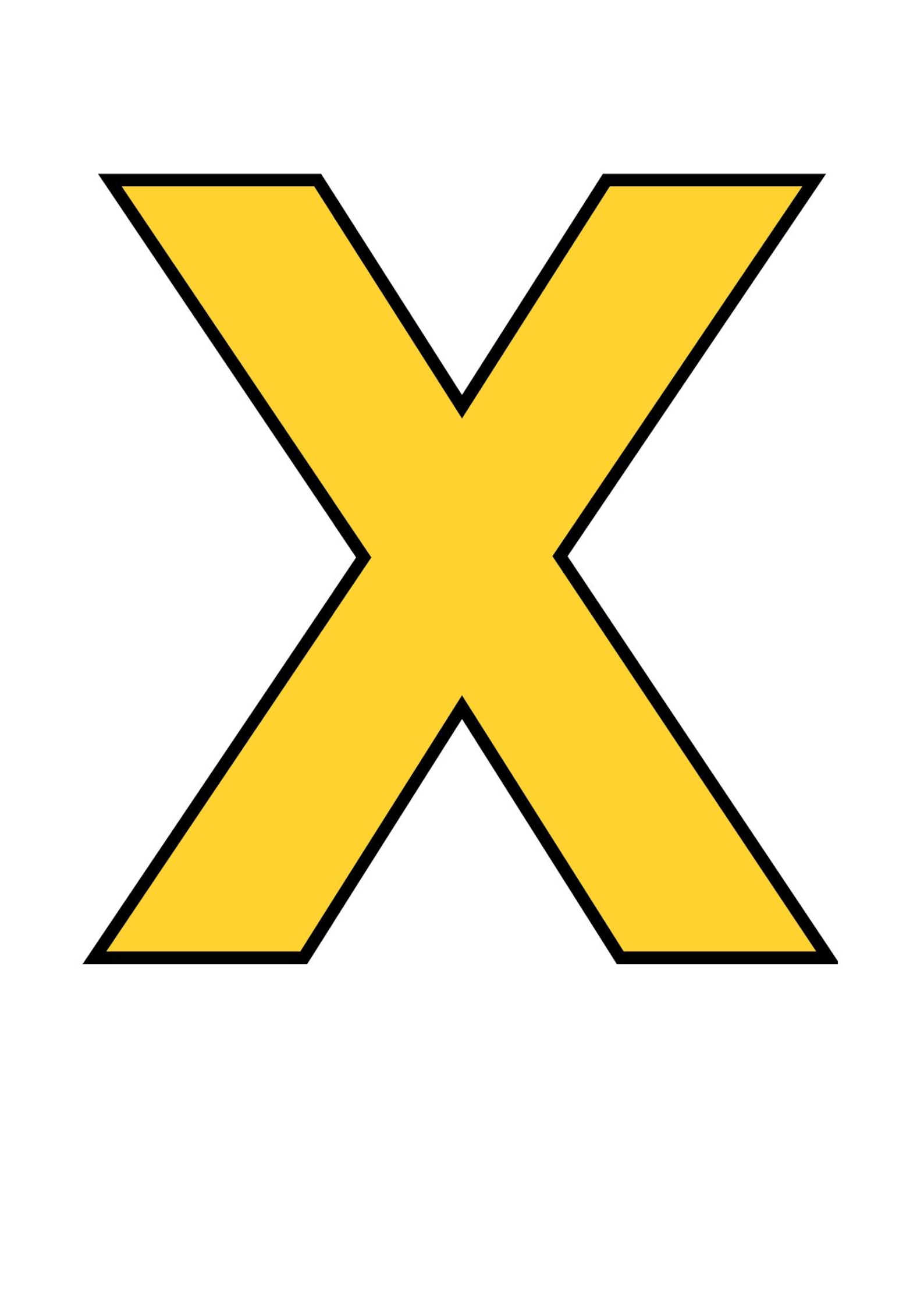 Letras Grandes Para Imprimir Png Y Pdf A Color De 10 Pulgadas