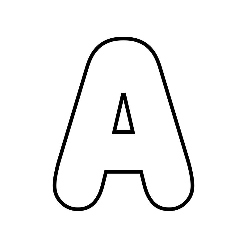 5inch Letter Templates - Etsy UK