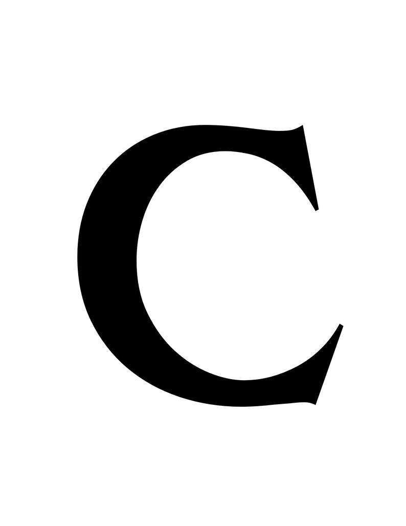 Printable Black Alphabet and Numbers | Uppercase and Lowercase| PDF ...