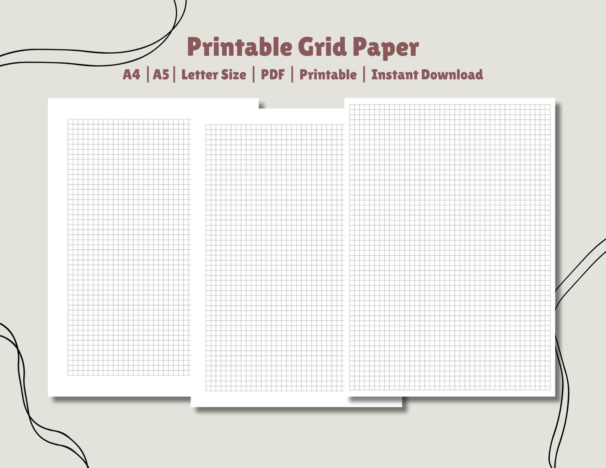 Printable Graph Paper A4 Uk