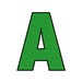 Green Printable Letters| Board Letters and Numbers | Png|pdf|uppercase ...