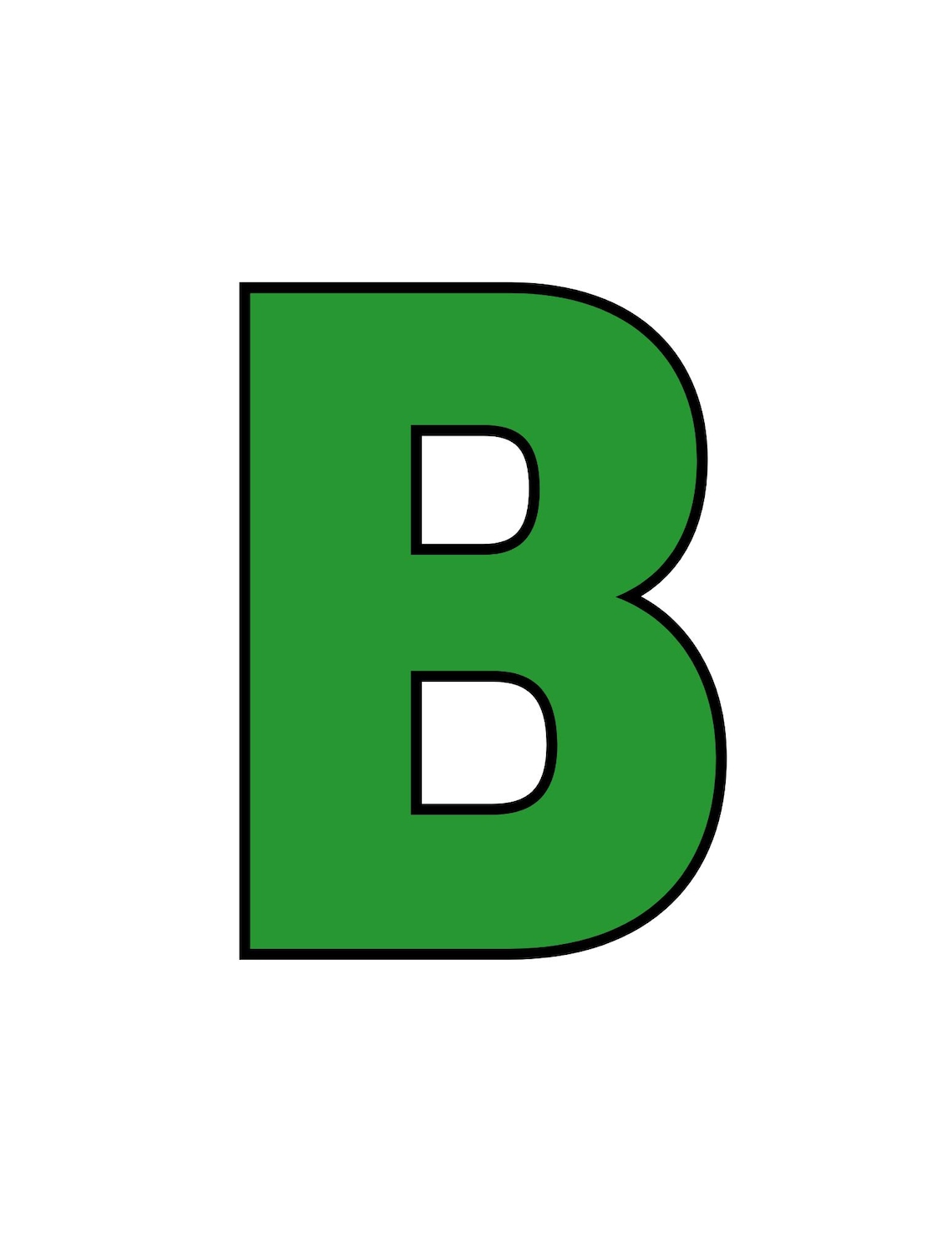 Green Printable Letters| Board Letters and Numbers | Png|pdf|uppercase ...