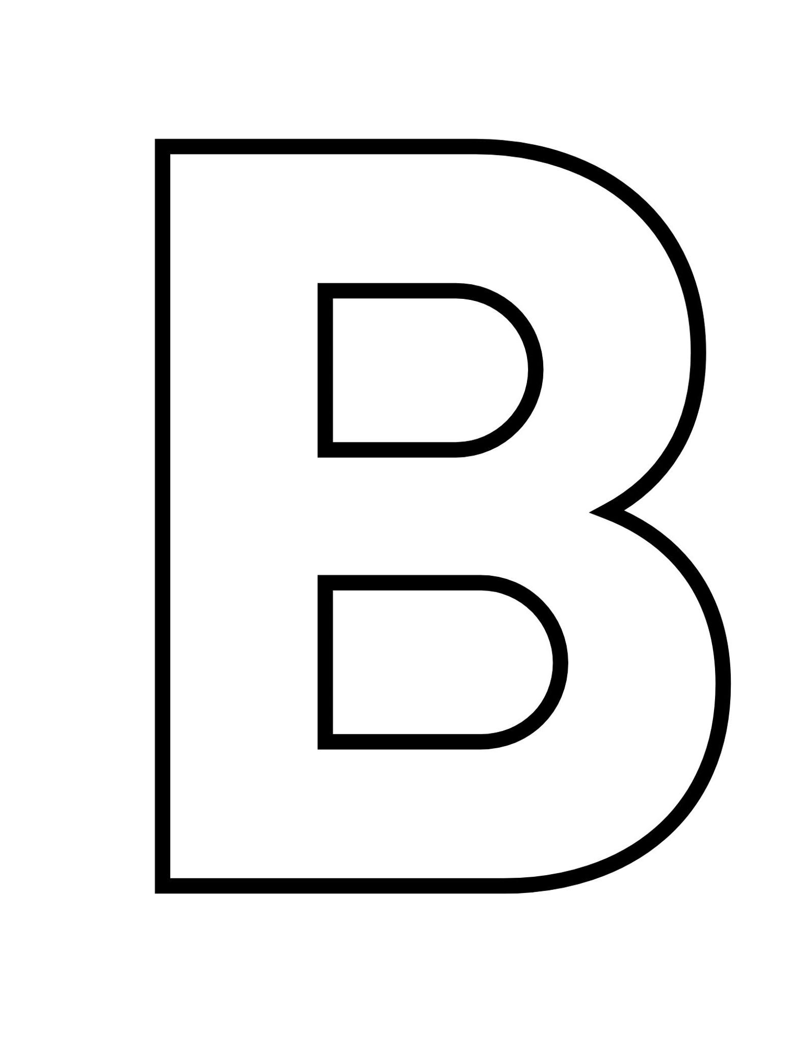 Large Printable ABC Uppercase Capital Letters Numbers 0-9| Alphabet ...