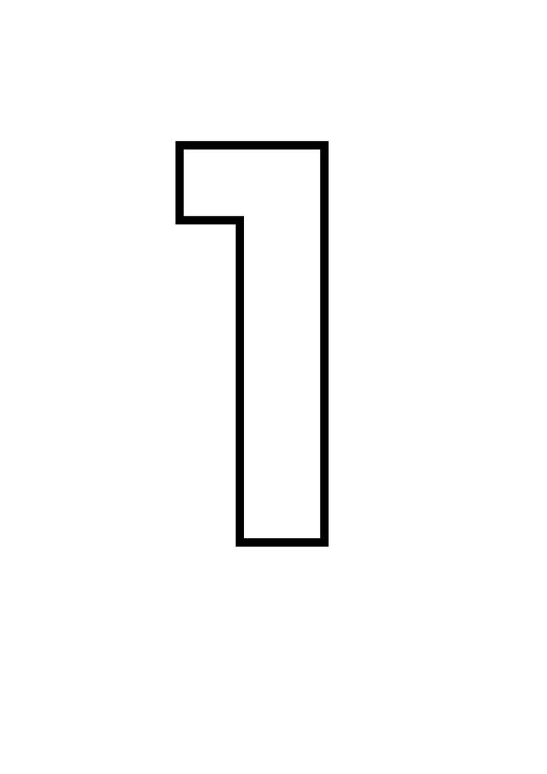 Printable ABC Capital Letters Numbers 0-9 | Large Alphabet Templates ...