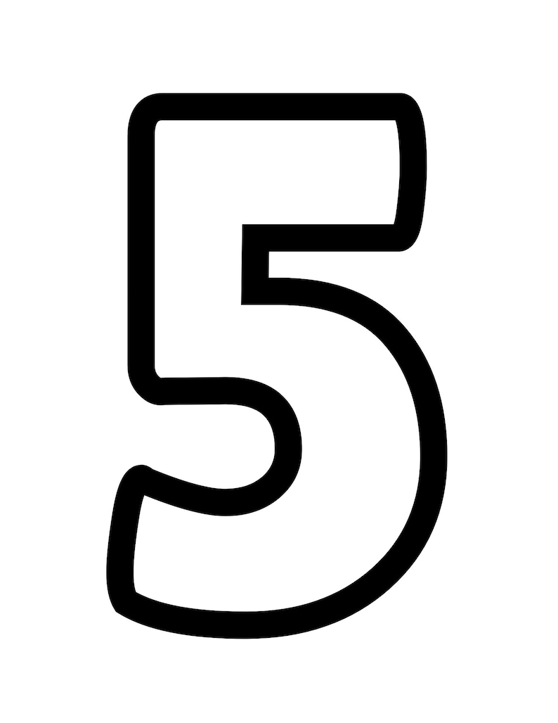 Large Bubble Numbers and Maths Symbols for Classroom| Big Template ...