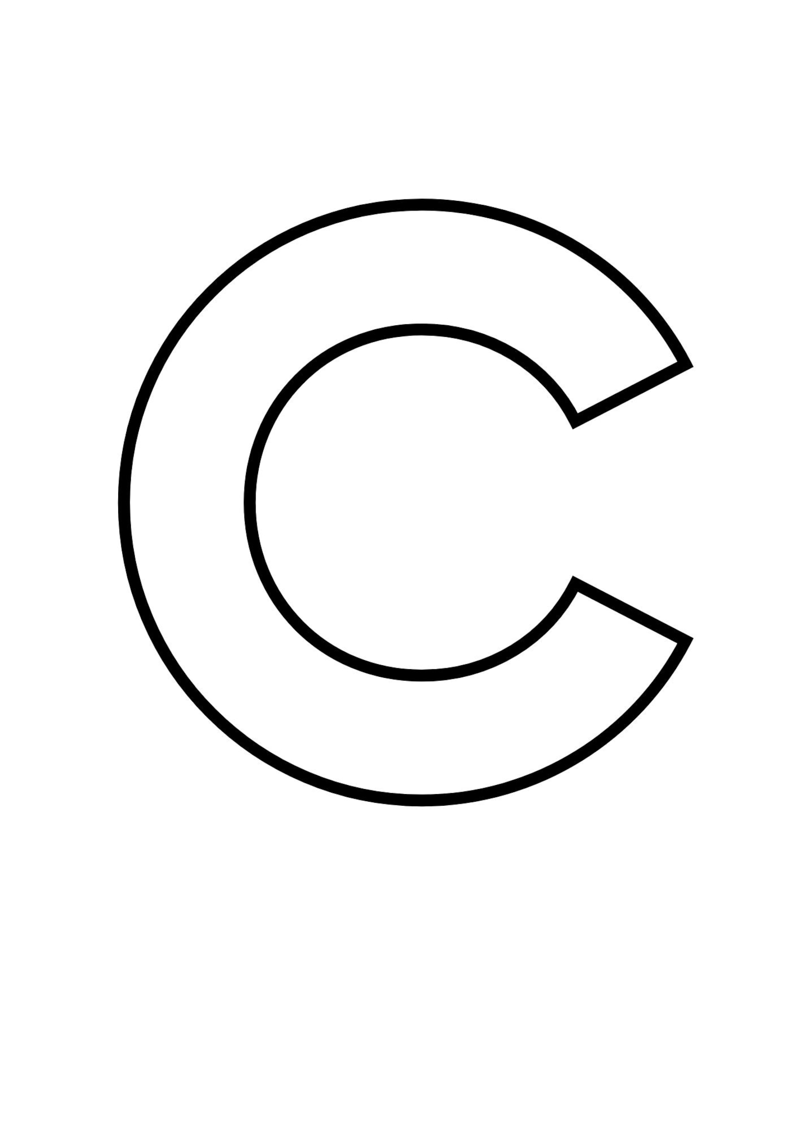 Printable ABC Capital Letters Numbers 0-9 Large Alphabet Templates for ...