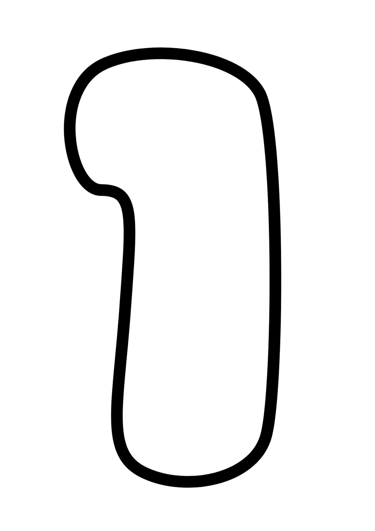 Large Bubble Alphabet and Numbers (0-9) Templates| Printable Block ...