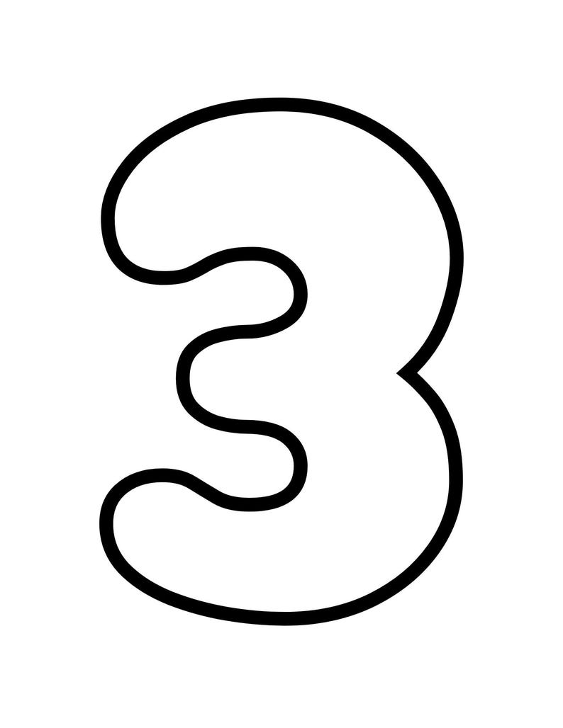 Bubble Alphabet & Number Templates | Classroom Printable (PDF Download ...