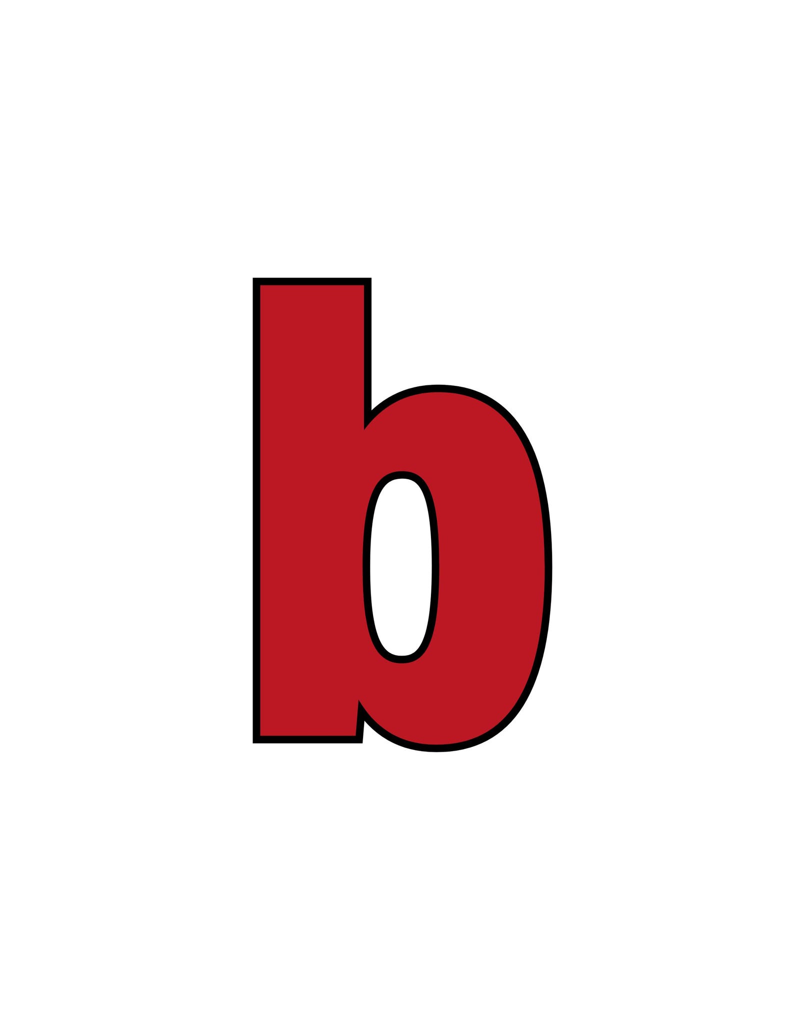 Red Printable Letters| Board Letters and Numbers | PNG| Pdf|uppercase ...