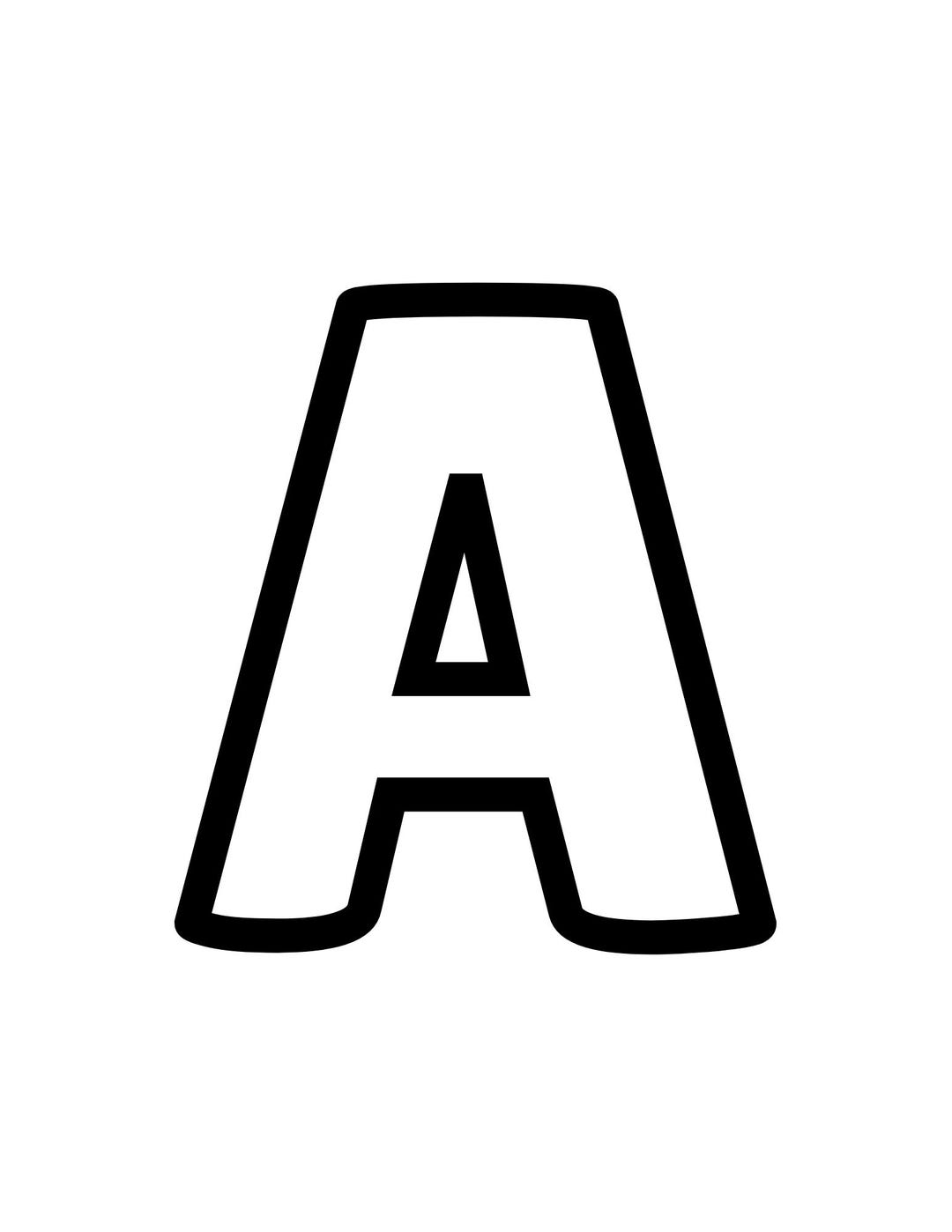 Large Bubble Alphabet Letters & Numbers | Uppercase Block Letter ...