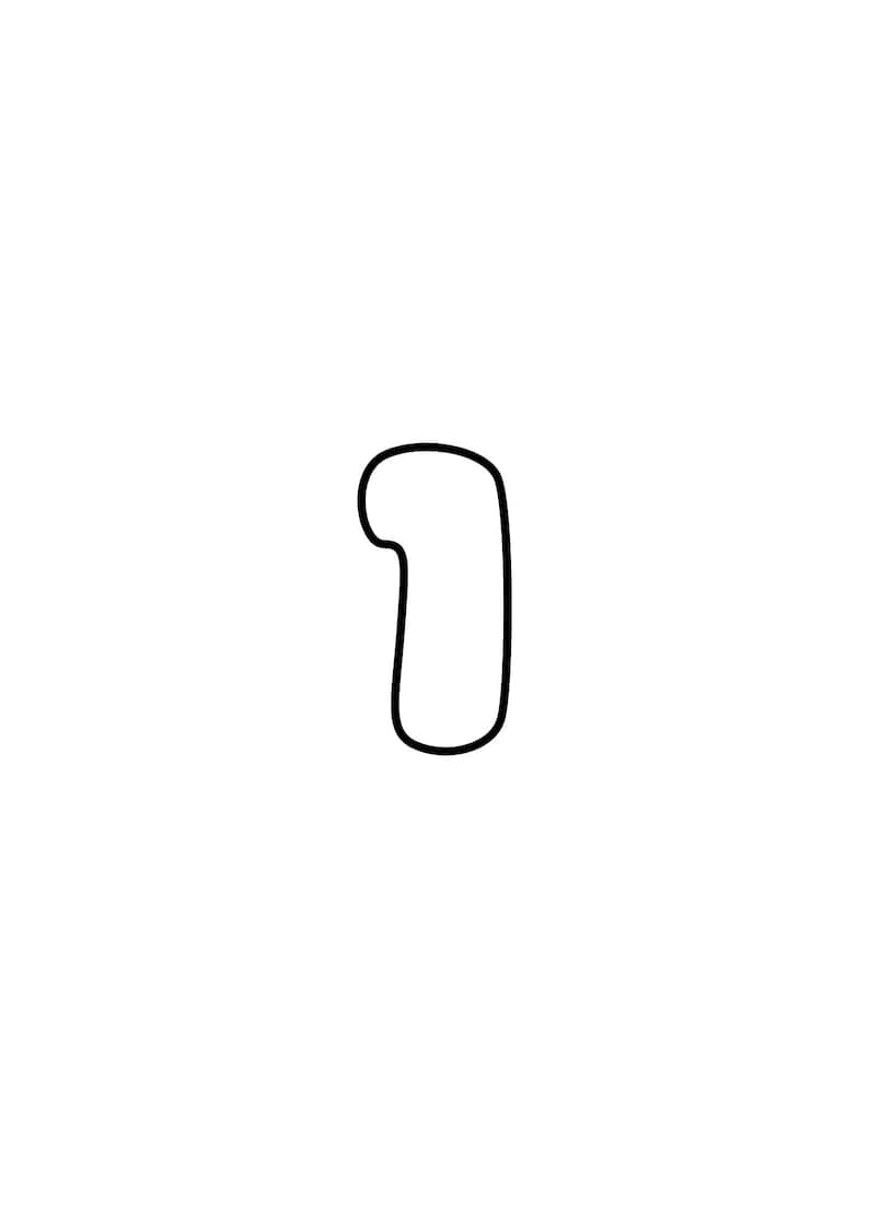 Small Bubble Alphabet Letters and Numbers 0-9| Number Templates ...