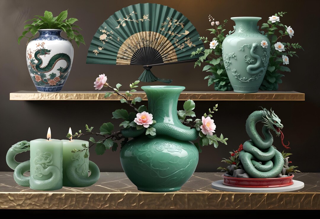 Set of 6 Chinese New Year Objects, Clipart PNG for Scene Creator - Etsy