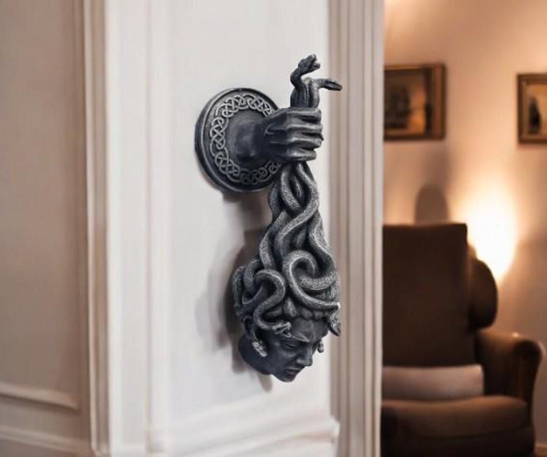 Cursed Gorgon Sisters Gothic Gargoyle Medusa Wall Accent Unique Greek Mythology Decor - Etsy