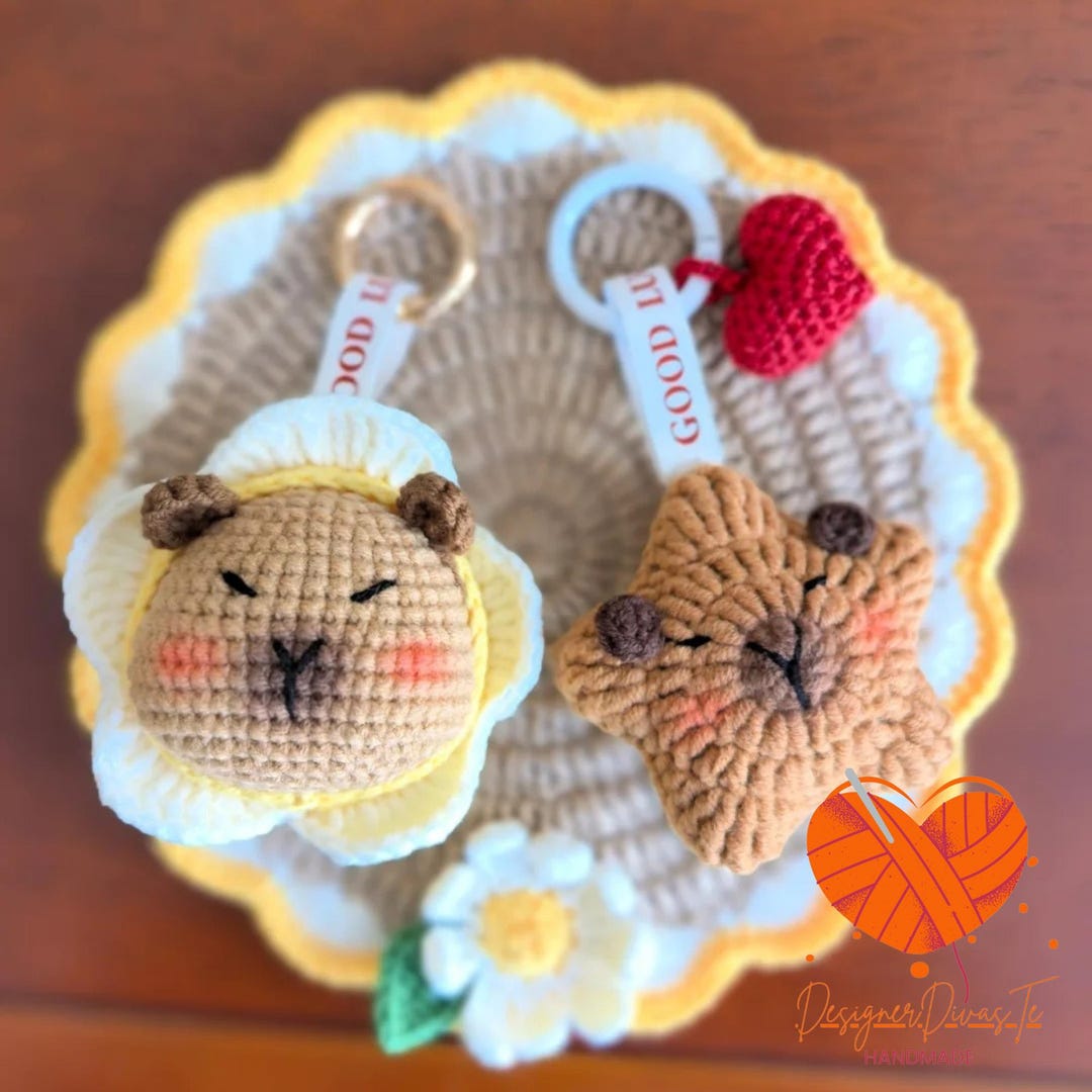 Crochet Pattern for Capybara: No Sew Amigurumi Design - Etsy