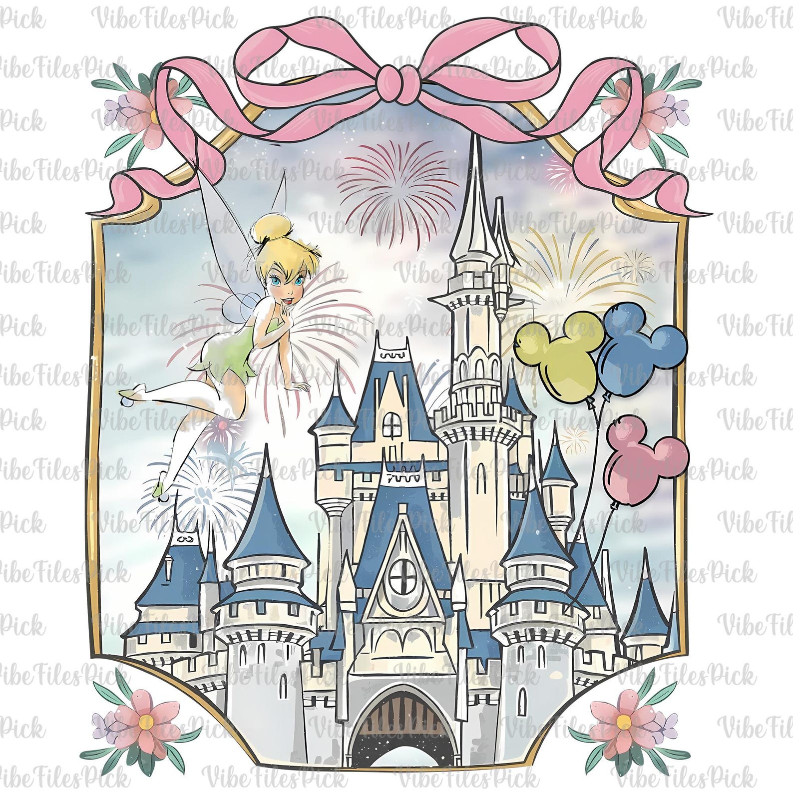 Coquette Magical Castle Png, Cartoon Fairy Sparkle Png, Family Trip Png ...