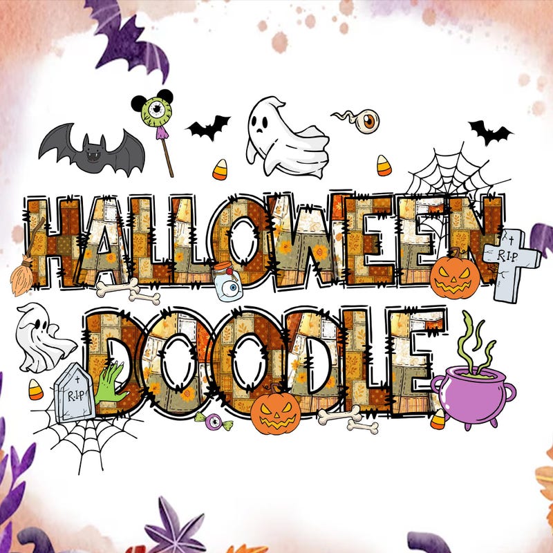 Halloween Alpha Pattern - Etsy