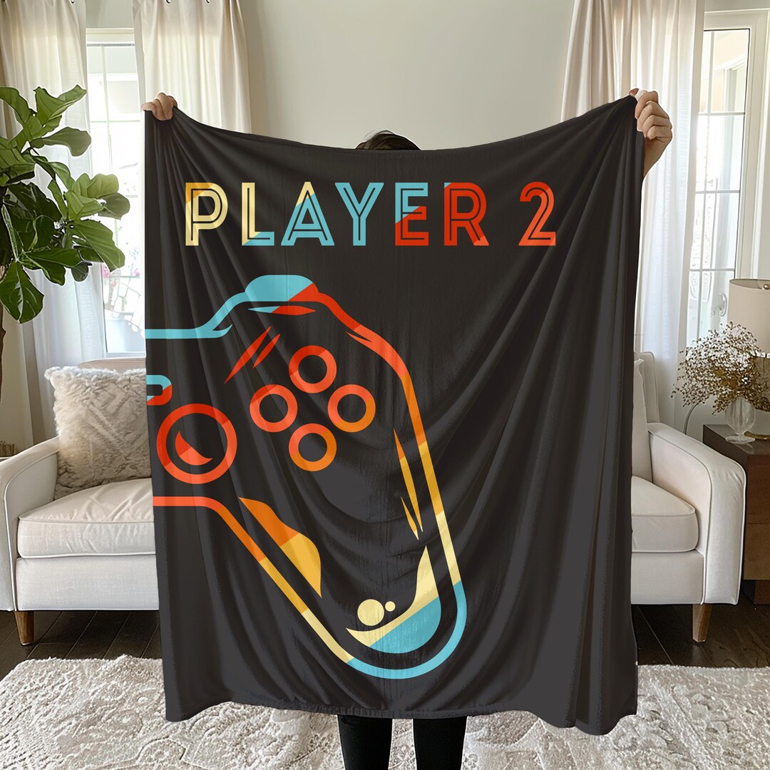 Gaming Blanket, Video Game Bedspread, Cozy Gamer Throw, Soft Console ...