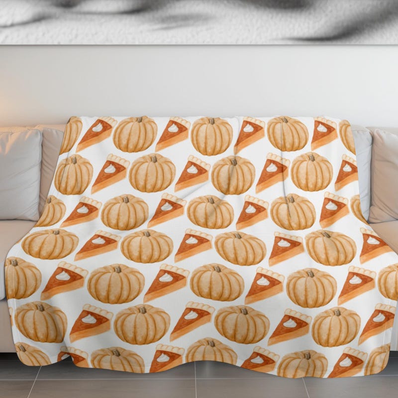 Fall Throw Blanket - Etsy