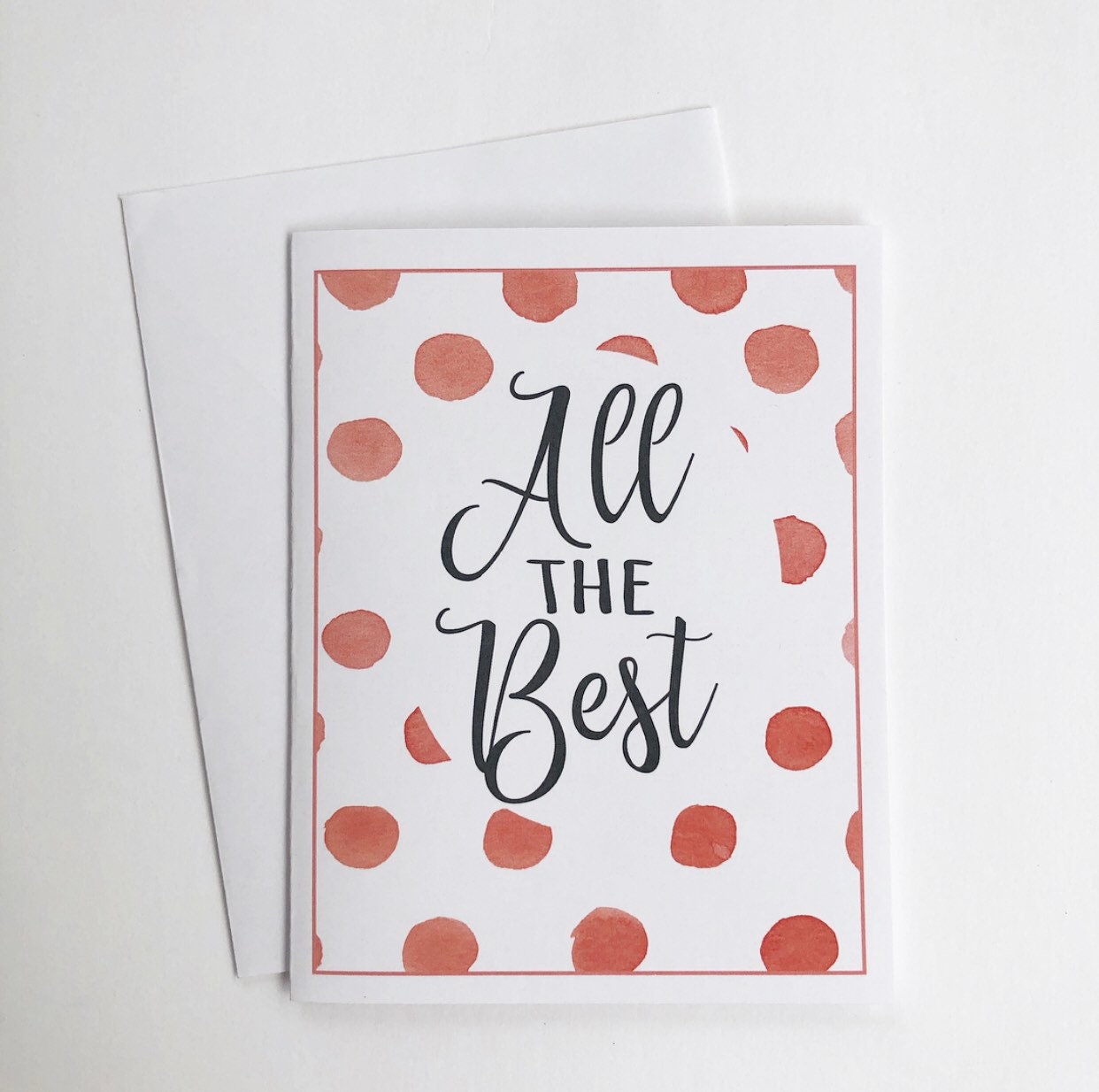 All The Best Card and Envelope | Etsy