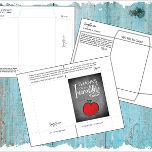 Thanks for an Incredible Year Greeting Card for Teacher, Thank You ...
