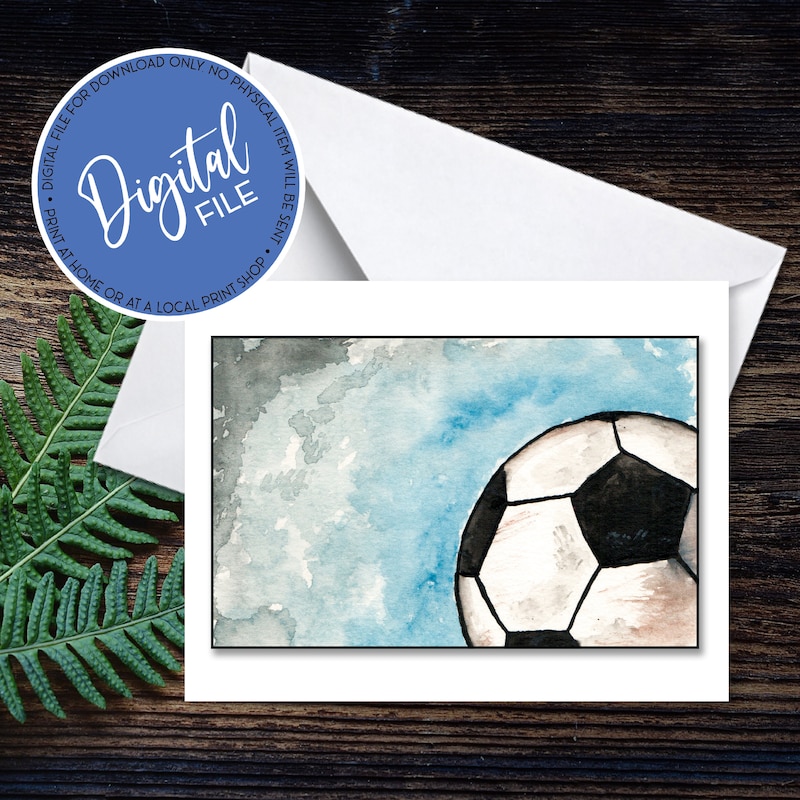 Soccer Birthday Cards - Etsy