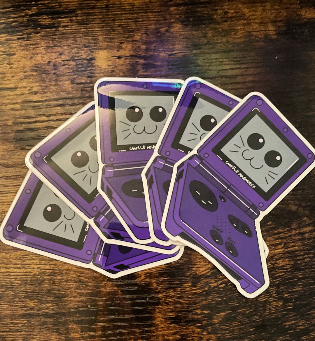 Game Uwu Advance SP Sticker - Etsy