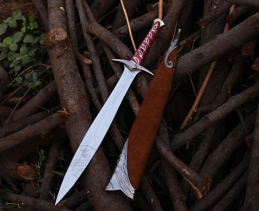 Sting Sword of Bilbo Baggins Stainless Steel Blade Cosplay Sword, Elven ...