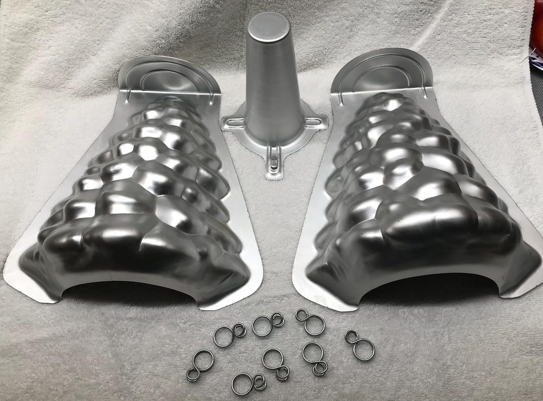 Vintage Wilton—cake Pan Mold—3d Stand up Christmas Tree—candlelit—502 ...