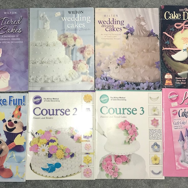 Wilton Cake Books - Etsy