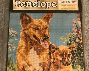 Penelope Needlepoint Canvas - Etsy