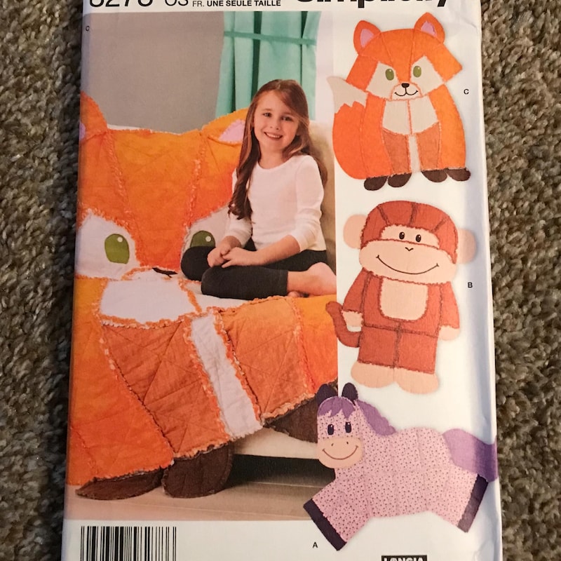 Animal Rag Quilt - Etsy